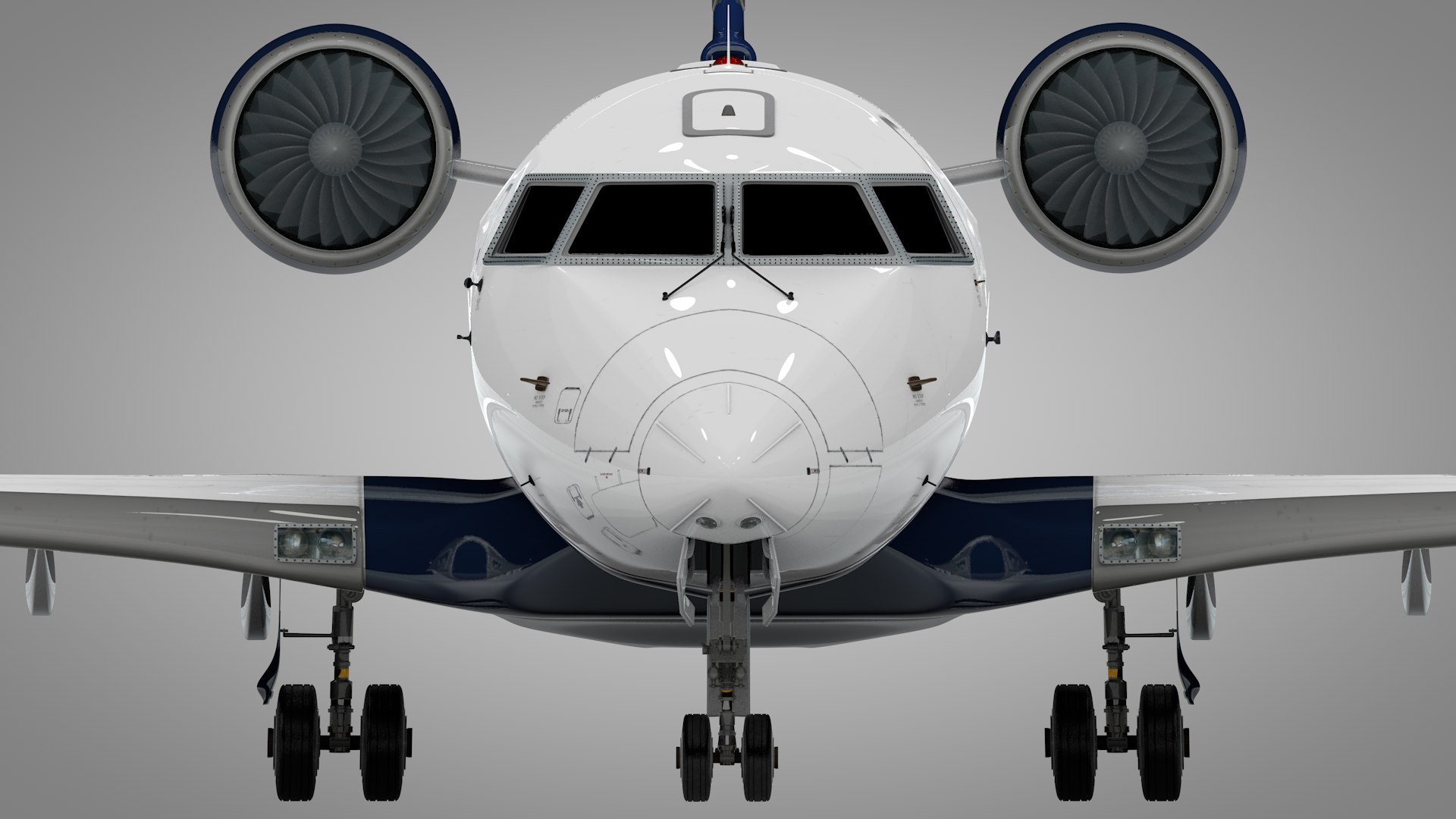 3D Airways Express Bombardier Crj Model - TurboSquid 1655214