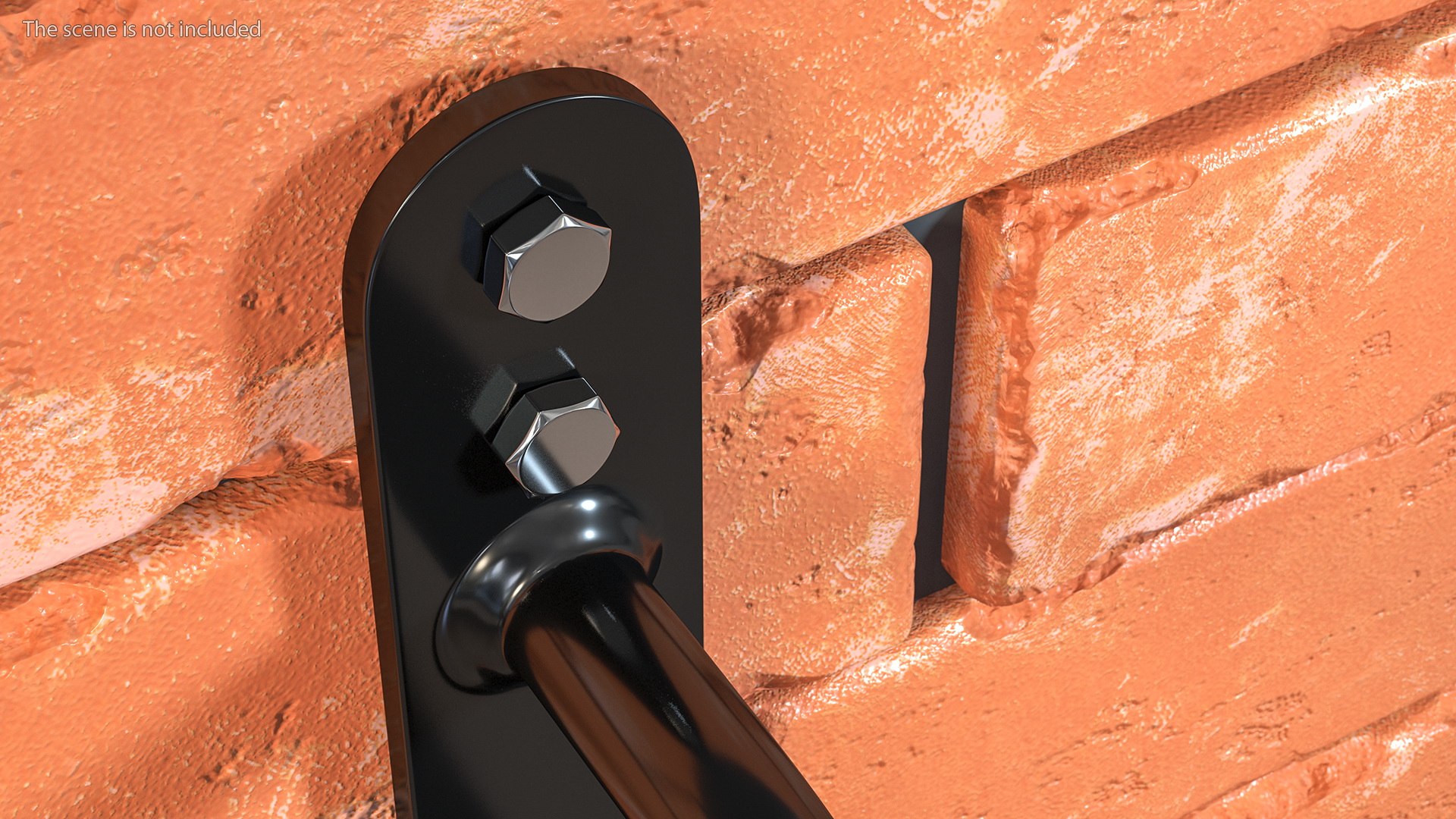 3D Battle Rope Wall Mount - TurboSquid 1778354