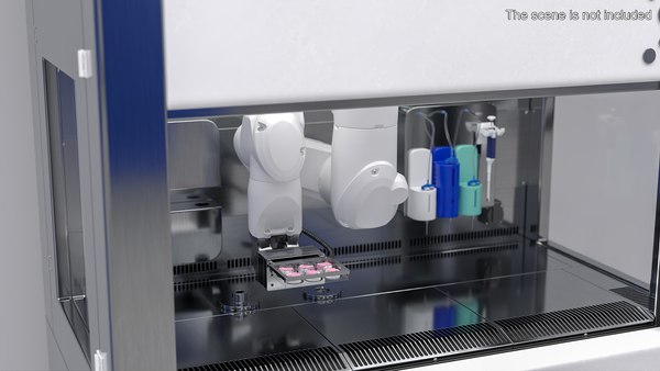 modelo 3d Manipulador robótico de laboratorio - TurboSquid 2406340