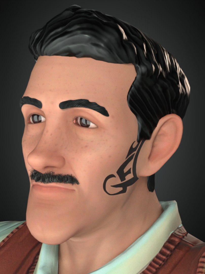 3D Cartoon Rigged Gentleman-Roy Character 3D Model - TurboSquid 2186698