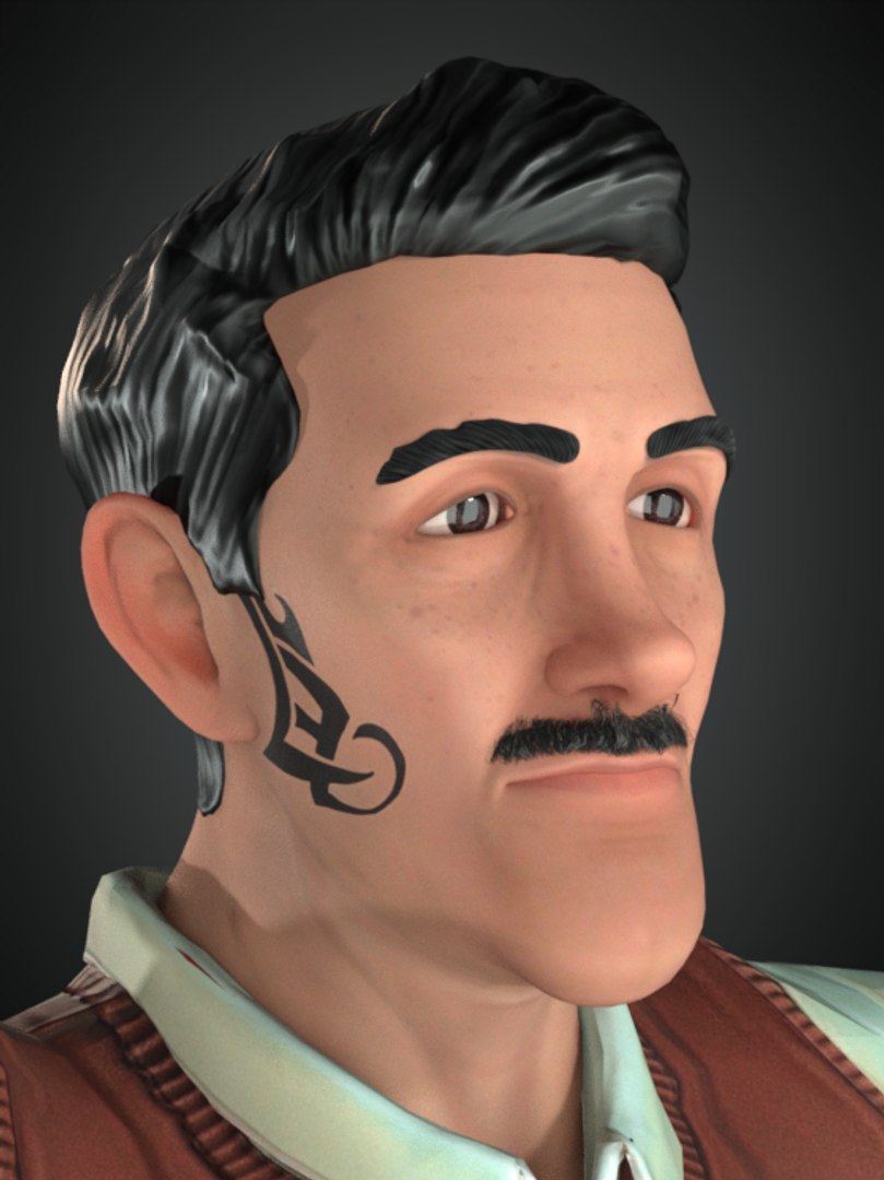 3D Cartoon Rigged Gentleman-Roy Character 3D Model - TurboSquid 2186698