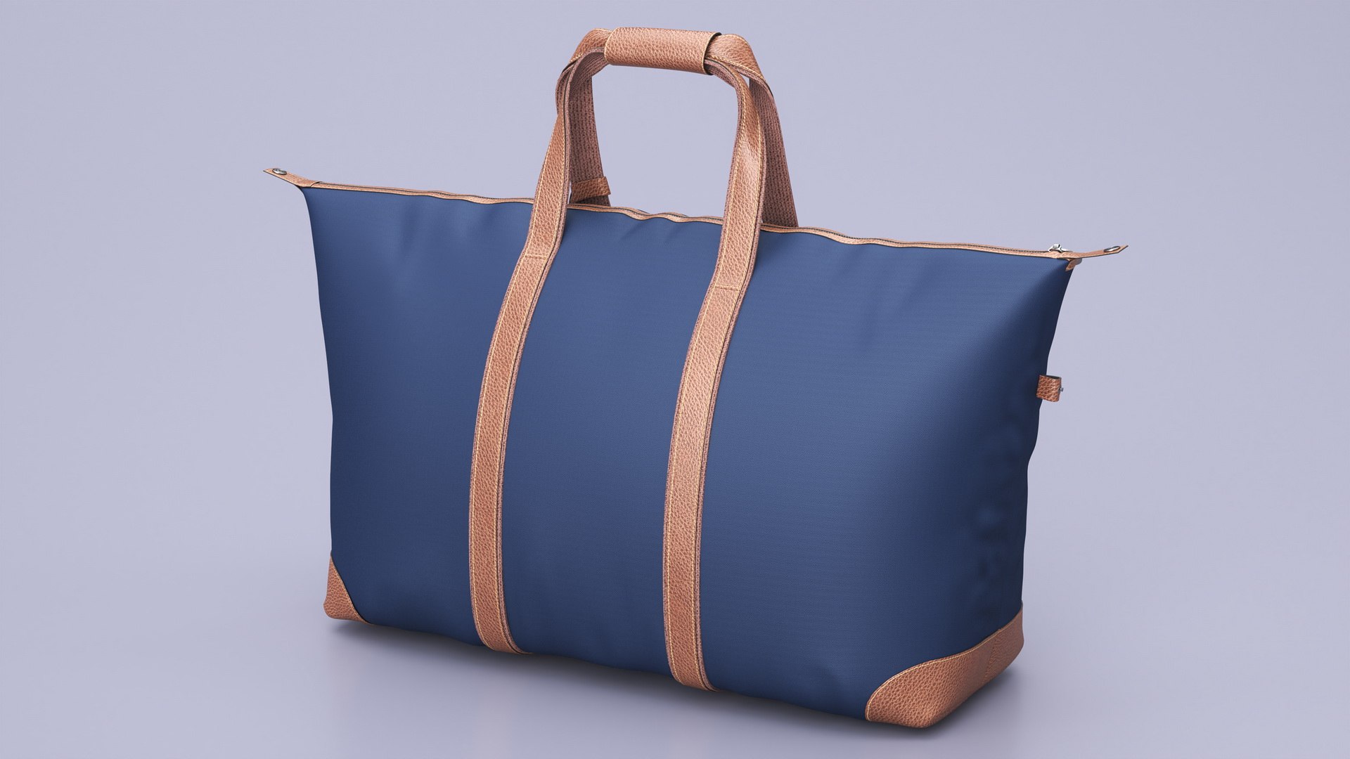 Travel Bag LONGCHAMP Blue 3D - TurboSquid 2202465