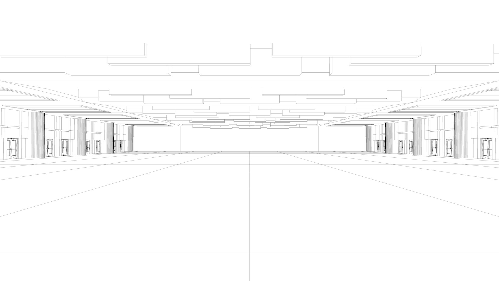 3D Convention Center 1 Model - TurboSquid 2187511