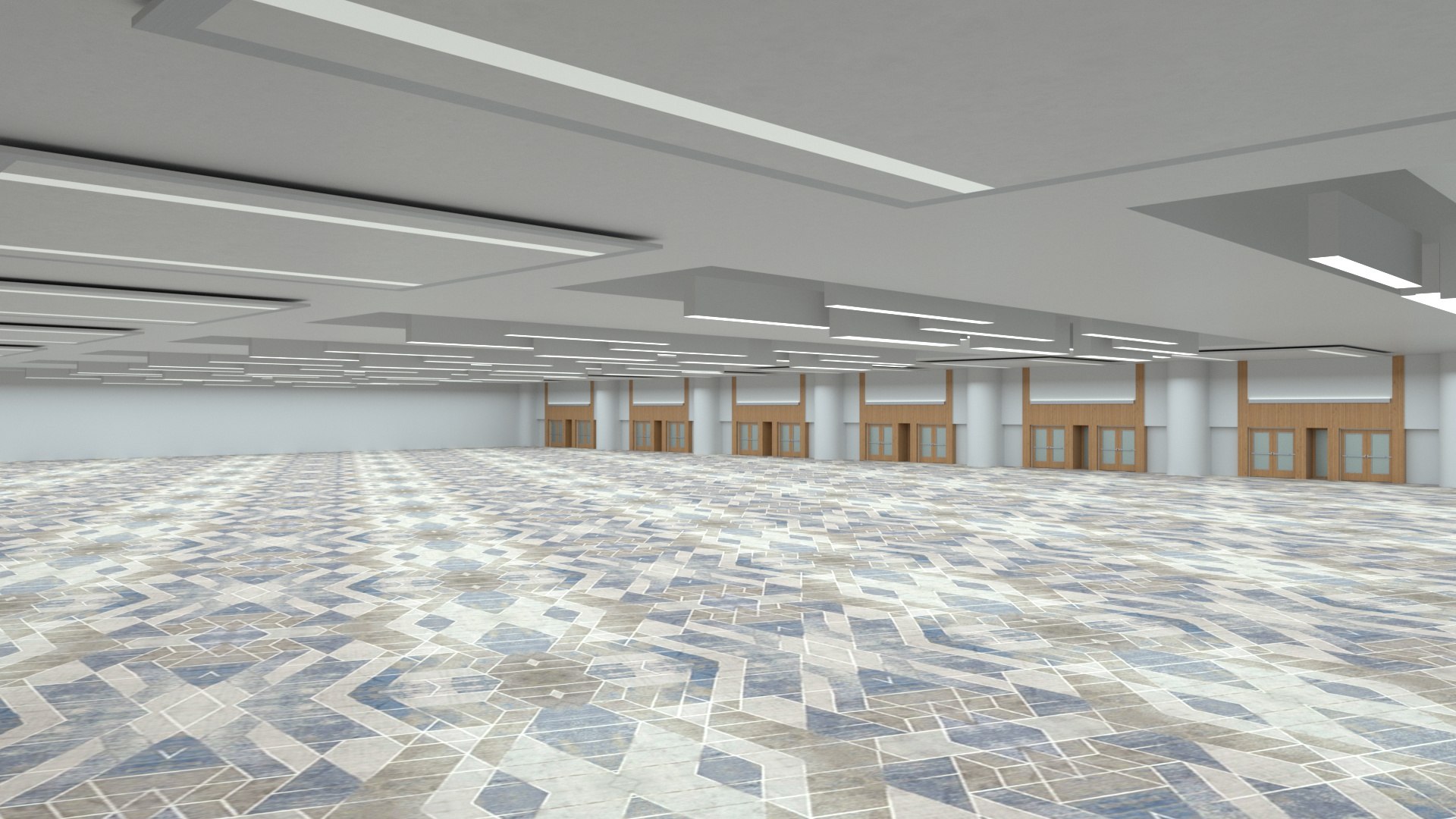 3D Convention Center 1 Model - TurboSquid 2187511