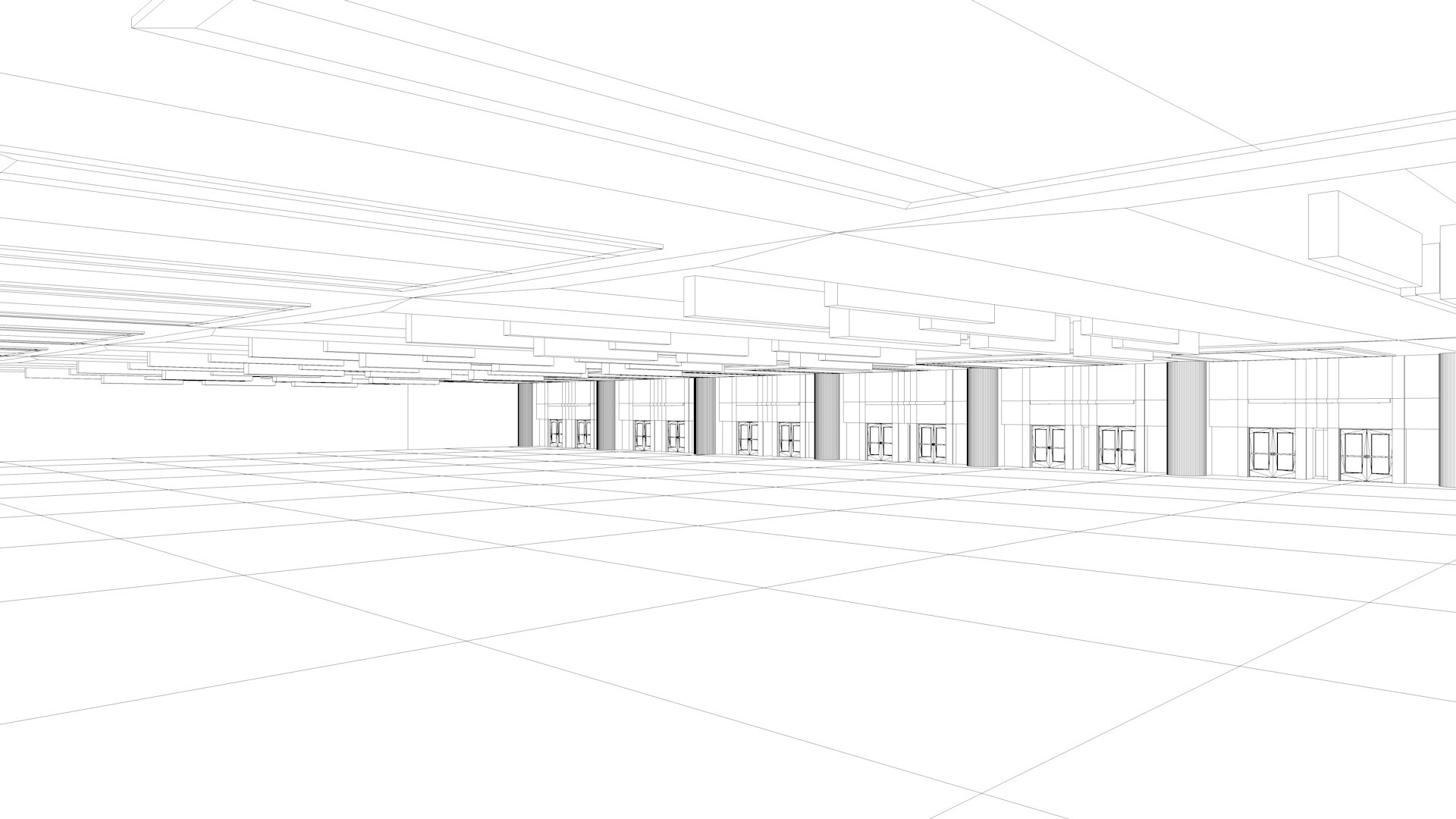 3D Convention Center 1 Model - TurboSquid 2187511