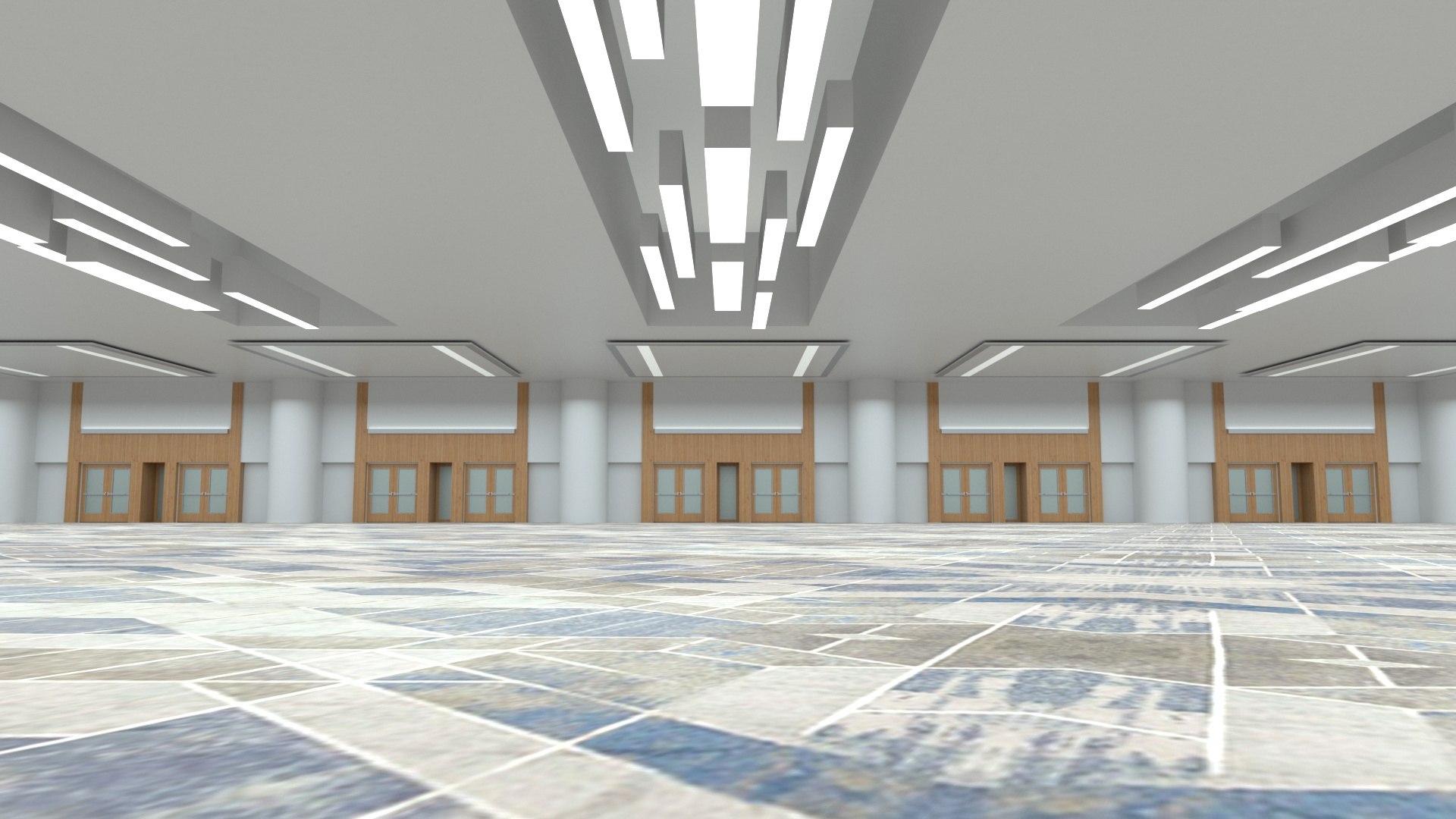 3D Convention Center 1 Model - TurboSquid 2187511