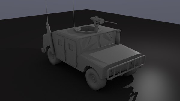 Humvee 3D model - TurboSquid 1200461