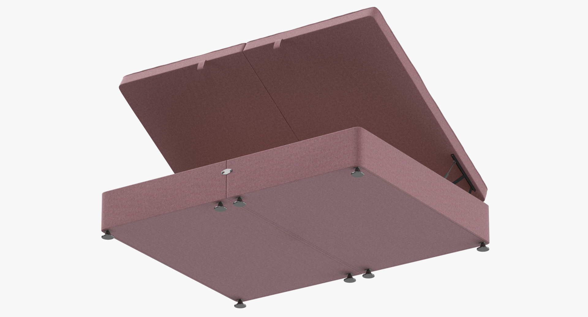 Bed base 07 open 3D model - TurboSquid 1479041