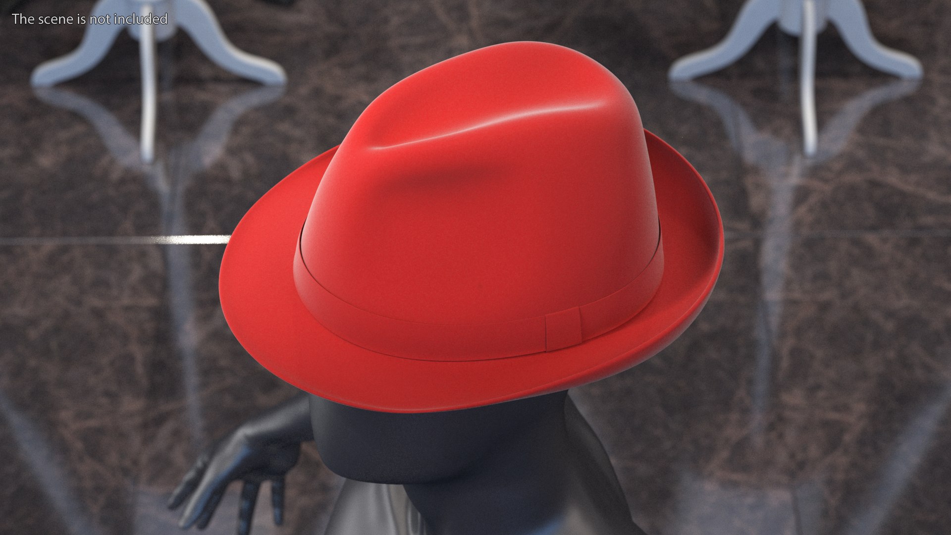 3D Red Hat - TurboSquid 1919127