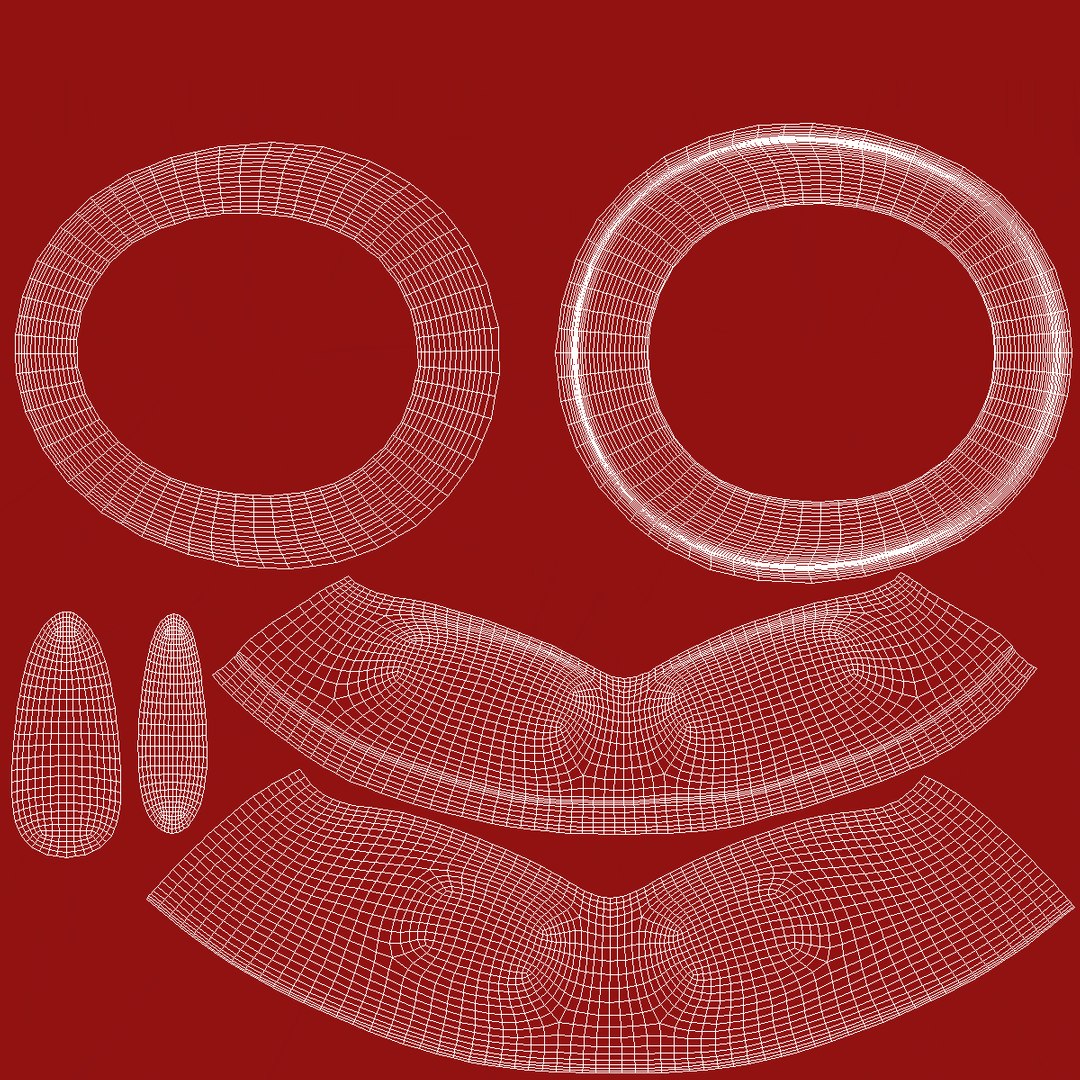 3D Red Hat - TurboSquid 1919127