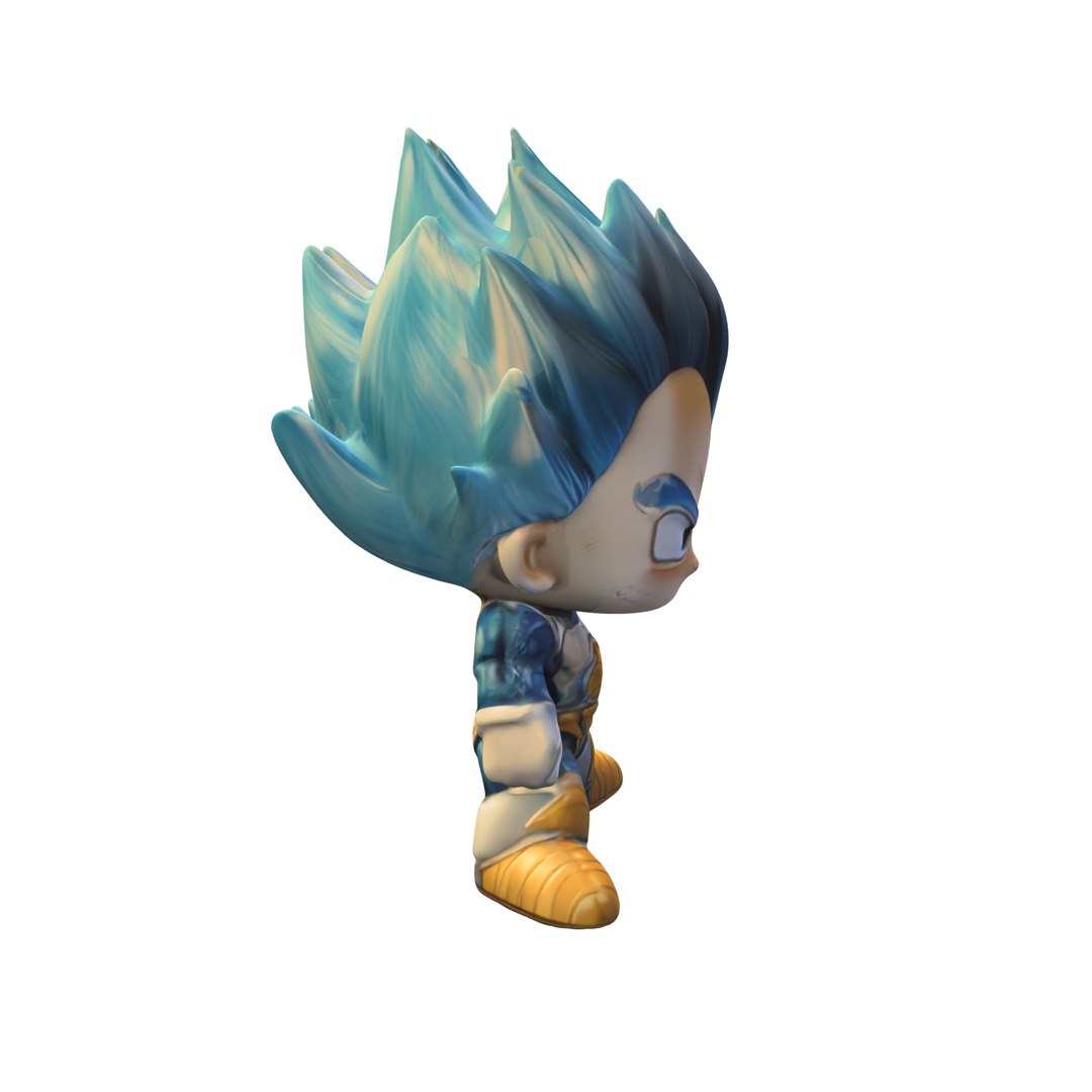3D Model Chibi Warrior Hero - TurboSquid 2387894