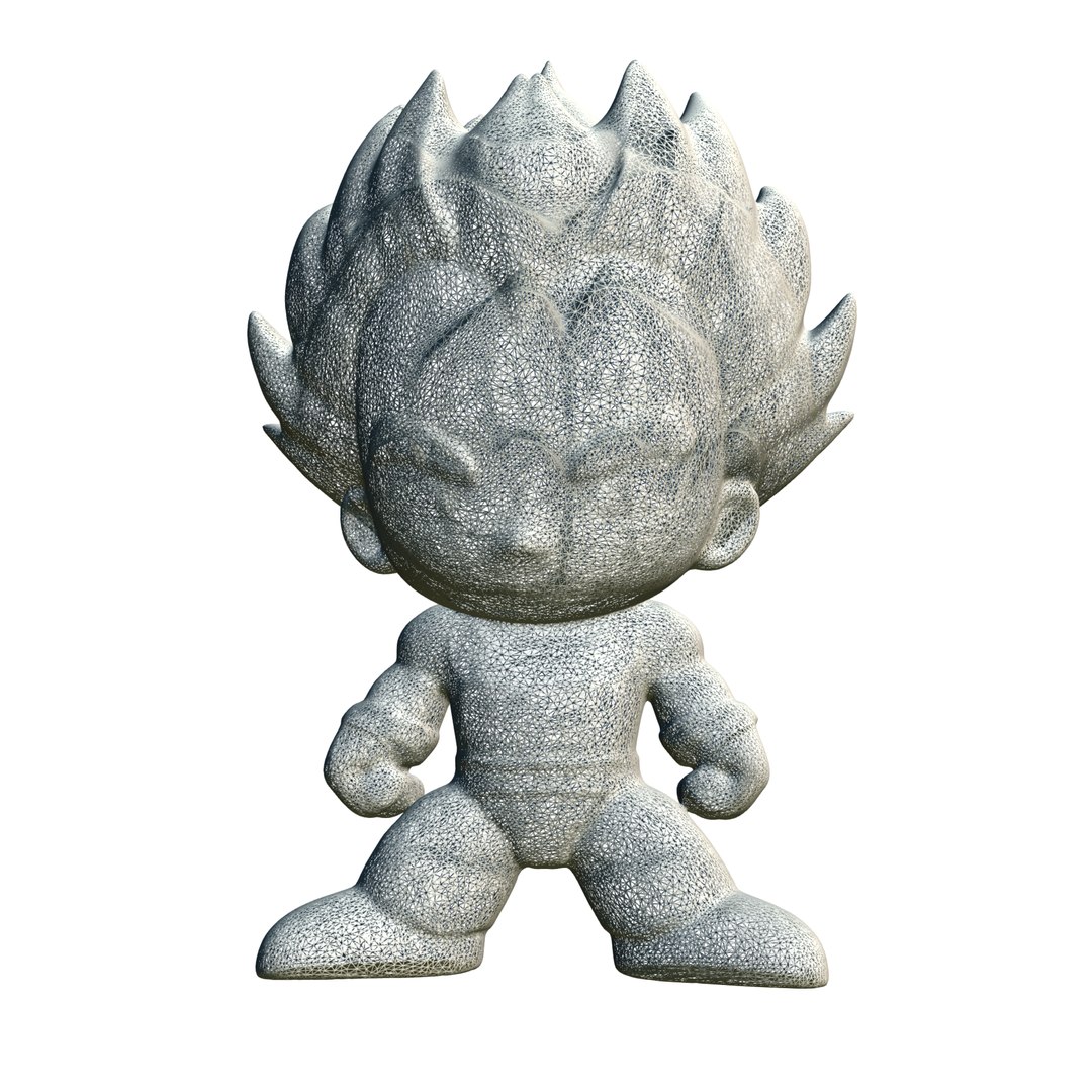 3D Model Chibi Warrior Hero - TurboSquid 2387894