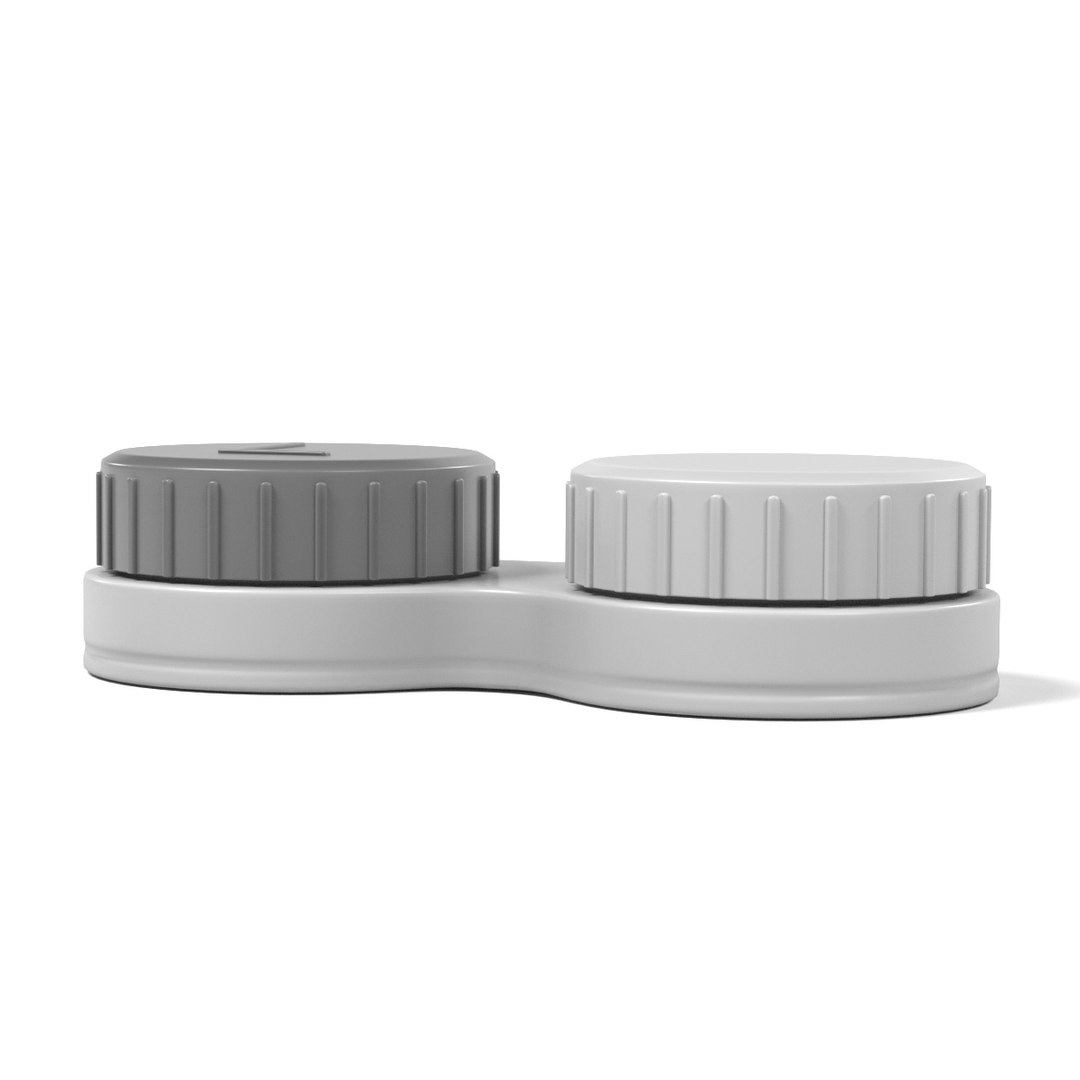 3d Contact Lenses Case Model