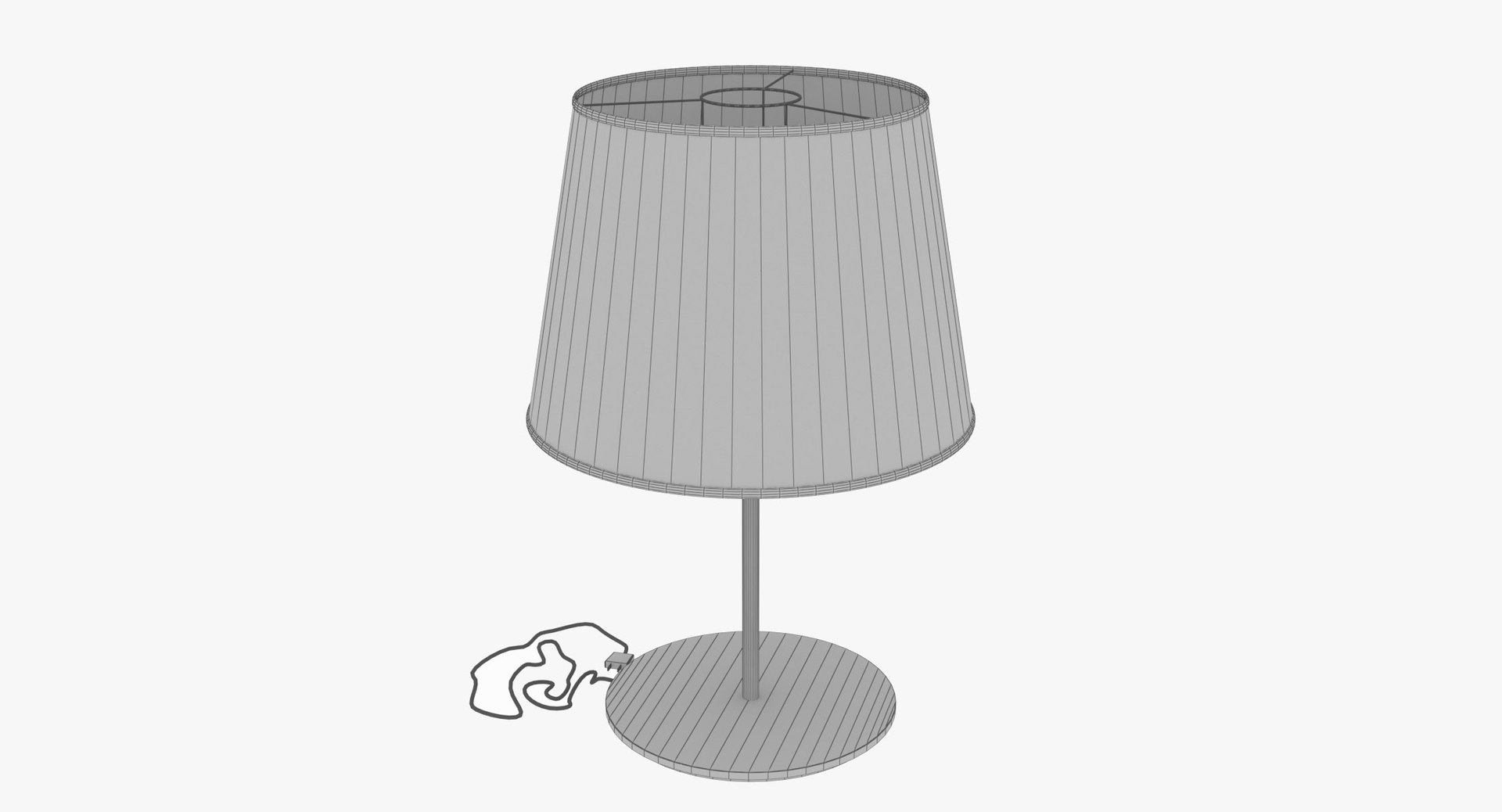 3D Lamp Light Shade - TurboSquid 1347753