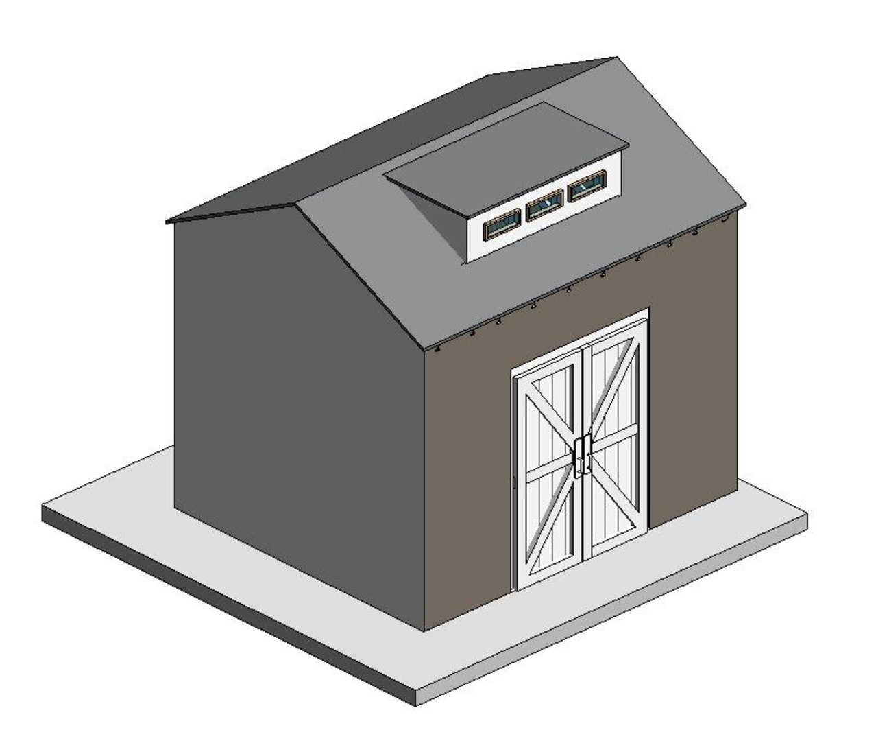 3D Storage House - TurboSquid 2234758