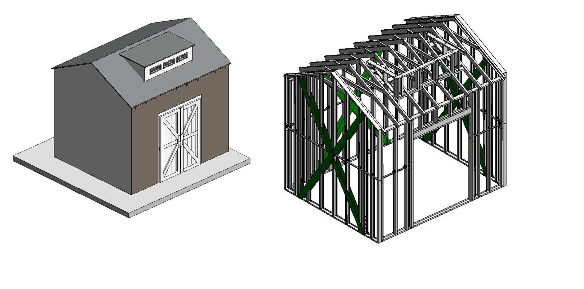3D Storage House - TurboSquid 2234758