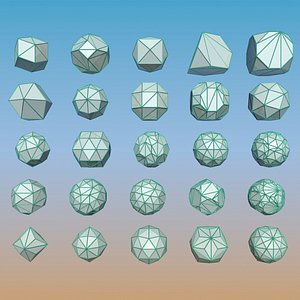 geometric shape pack 3d max