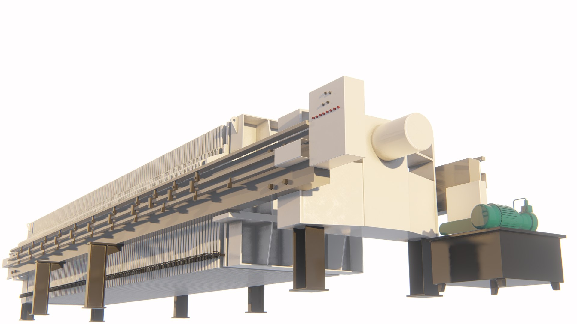 Filter Press 3D Model - TurboSquid 2060883