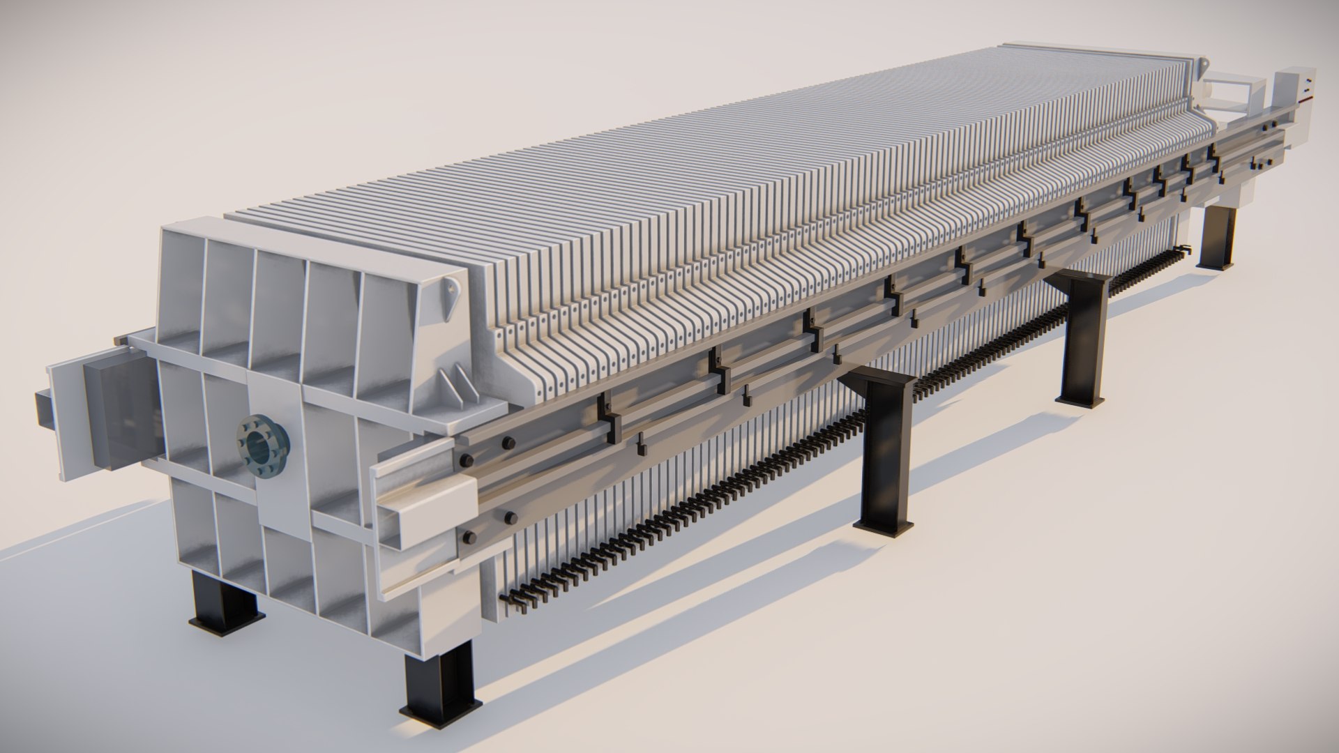 Filter Press 3D Model - TurboSquid 2060883
