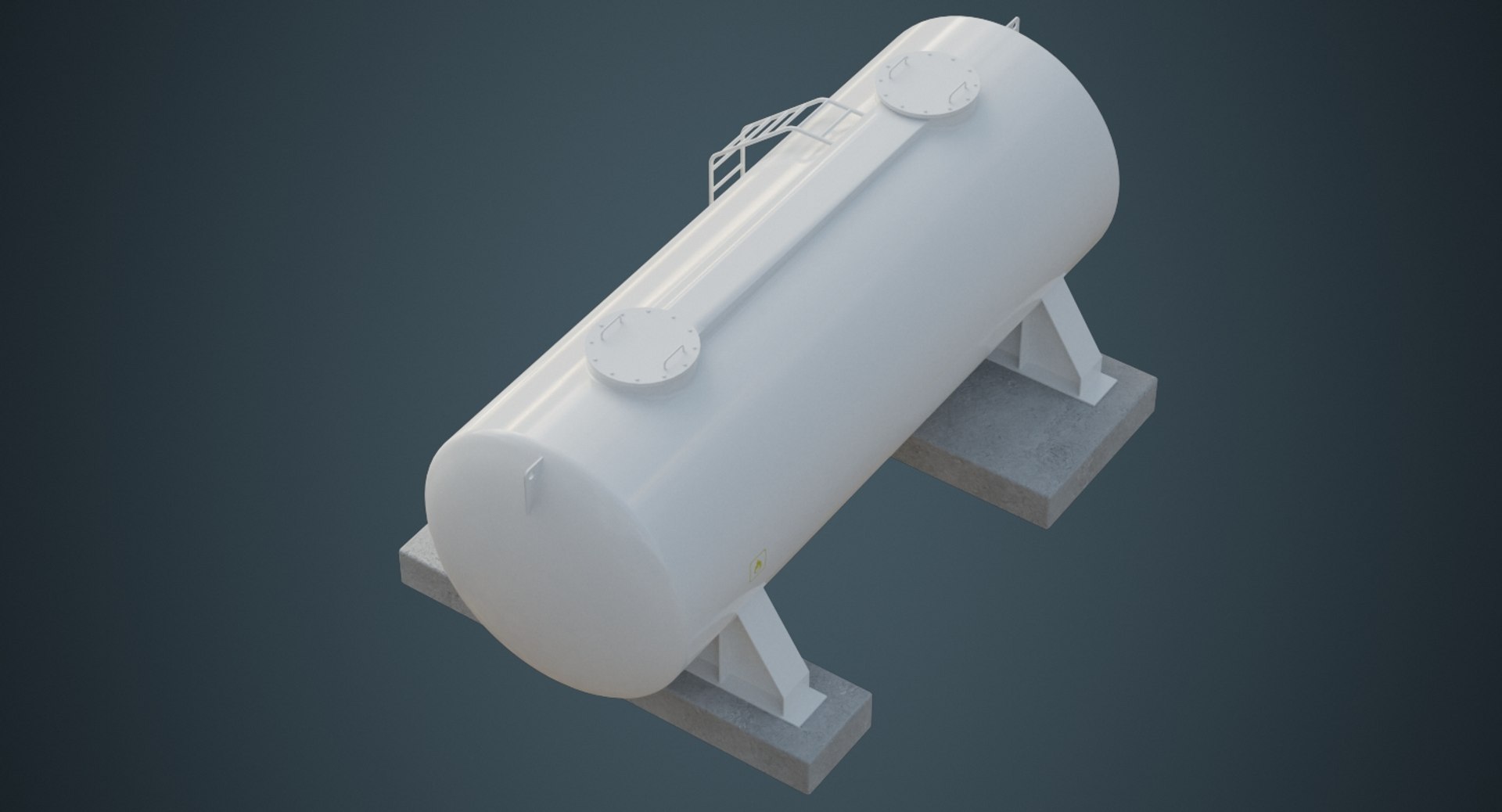 3D Industrial Gas Tank Contains - TurboSquid 1438645