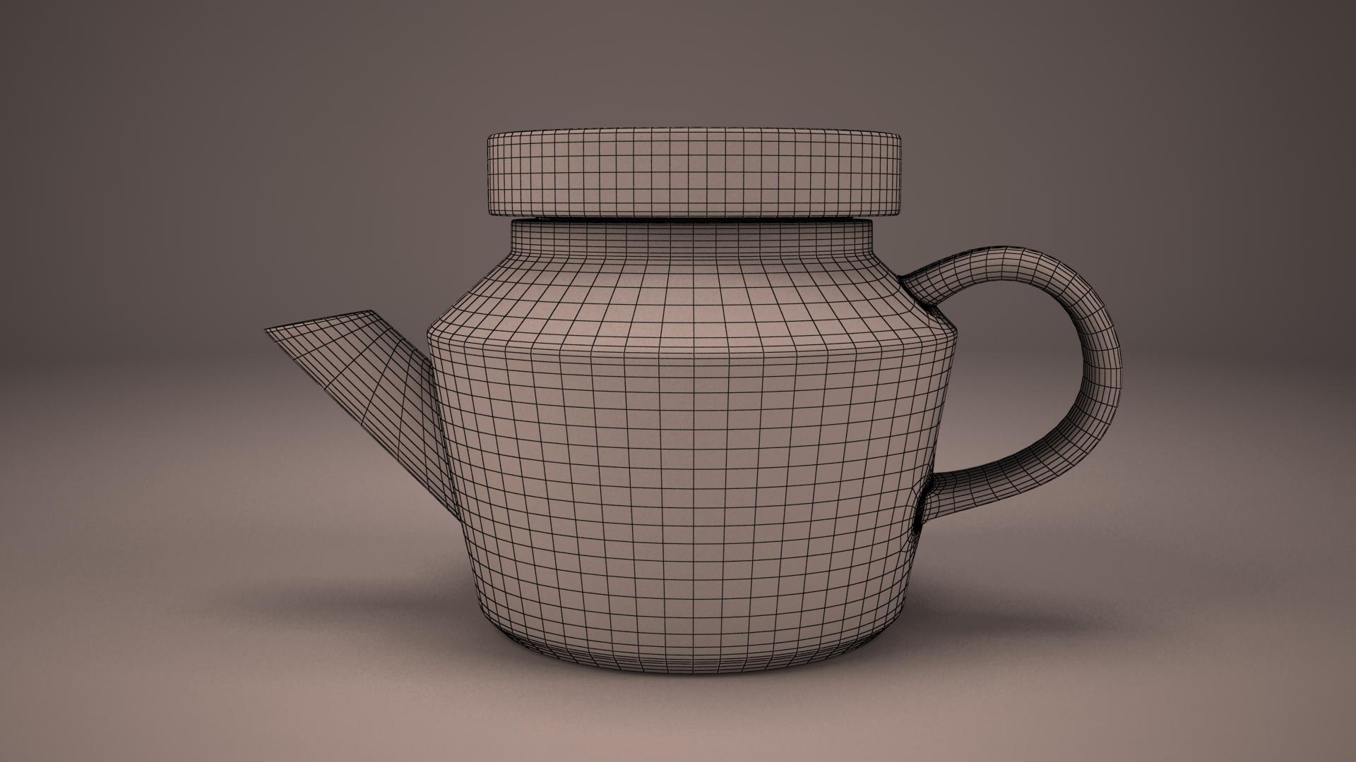 Teapot 3D Model - TurboSquid 2228336
