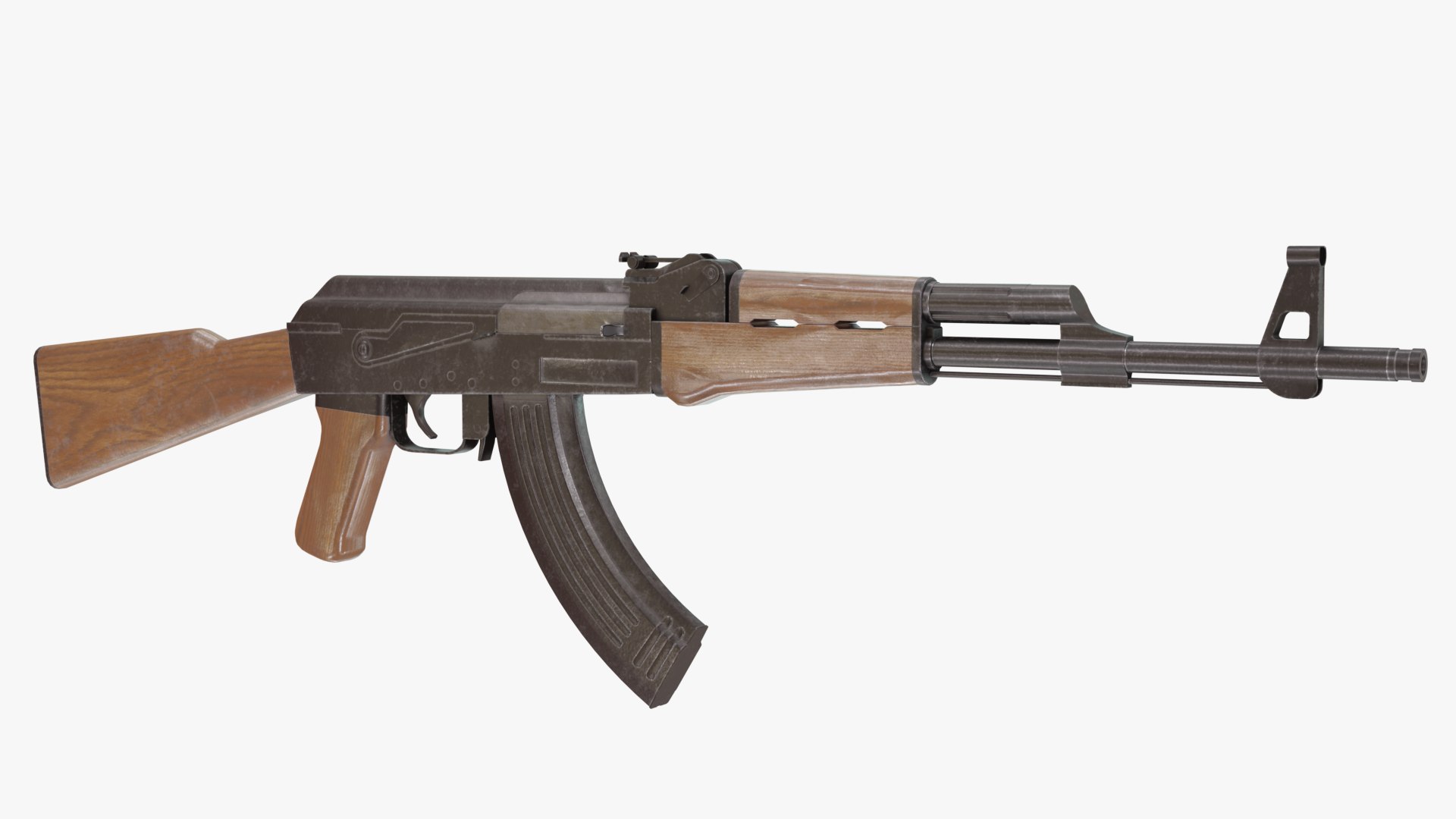 AK-47 Model - TurboSquid 1986585