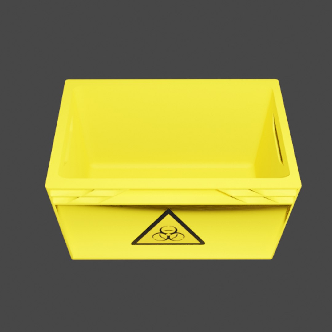 3D Model Biohazard Transport Box - TurboSquid 1600989
