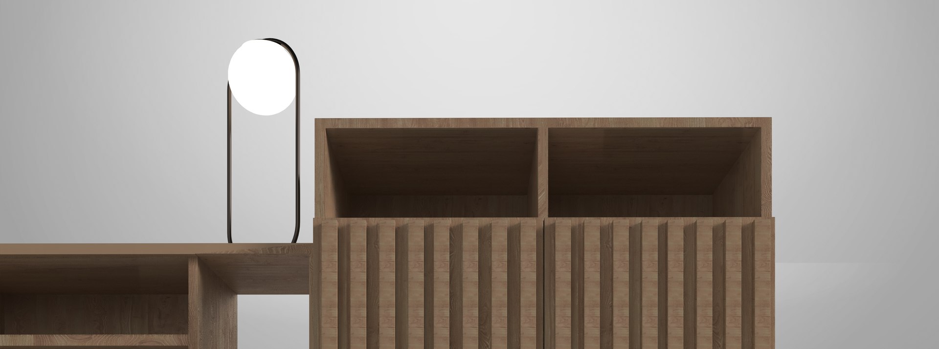 Wooden Console Table Model - TurboSquid 2139549