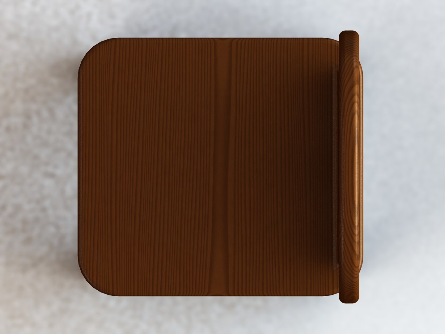 3D Model Teak Classic Backrest Dining Chair - TurboSquid 2176546