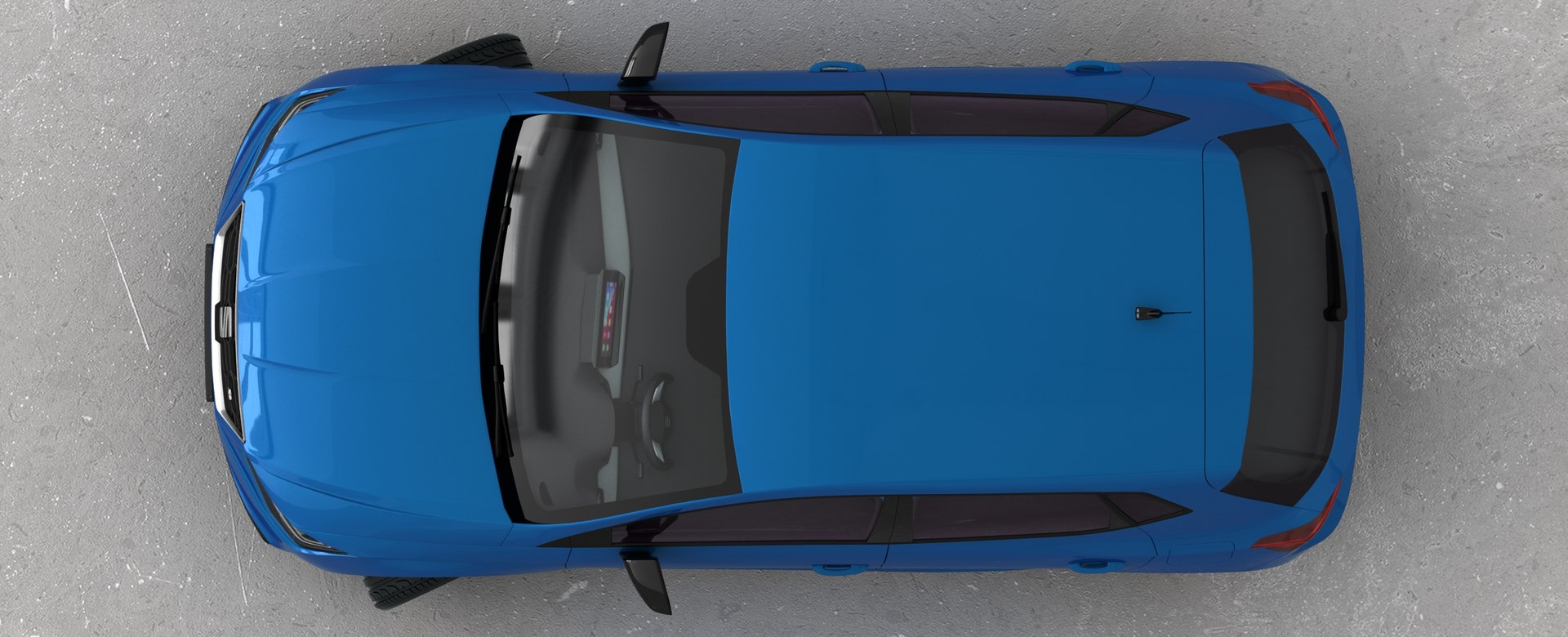 3D SEAT Ibiza 2022 Low Interior Model - TurboSquid 1954447