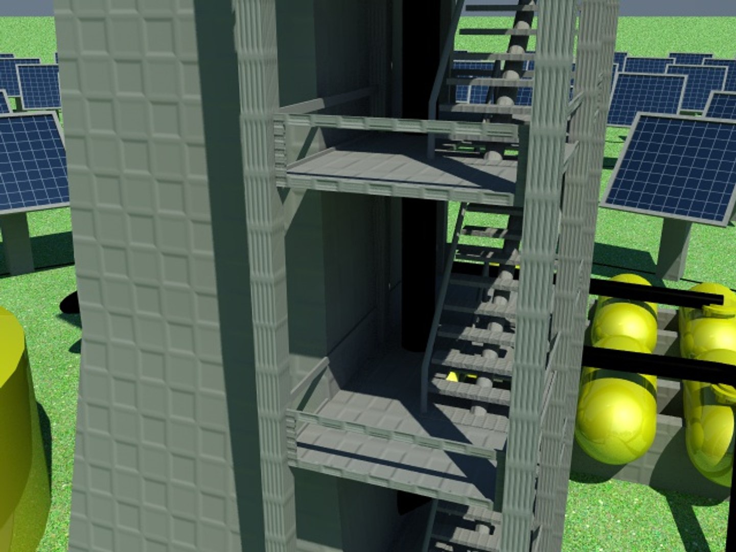 Solar Plants 3d C4d
