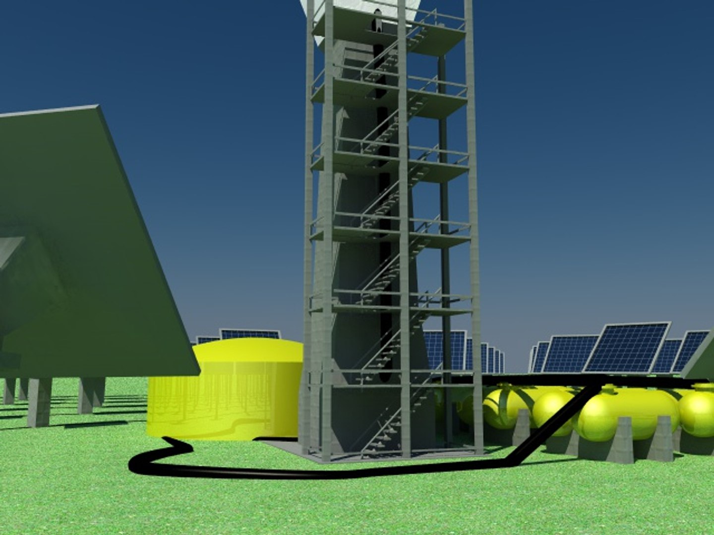 Solar Plants 3d C4d