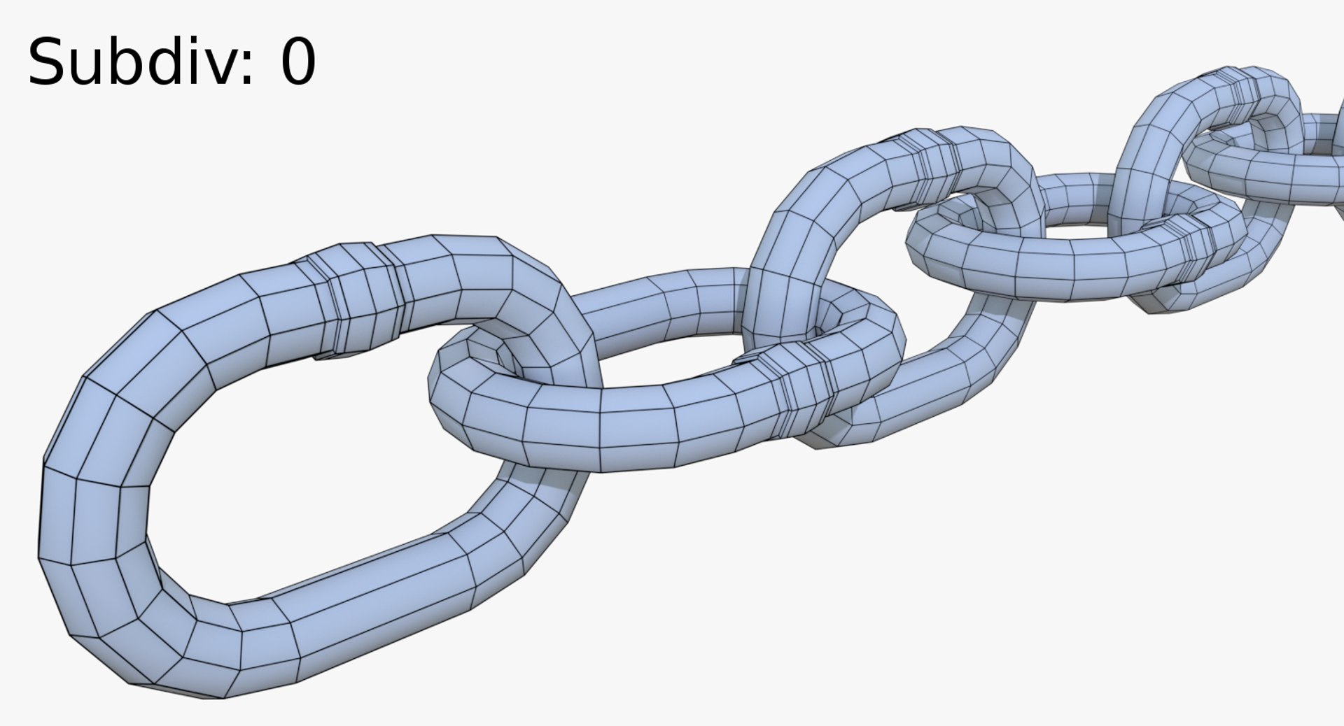 Subdivision Chain 3d Fbx
