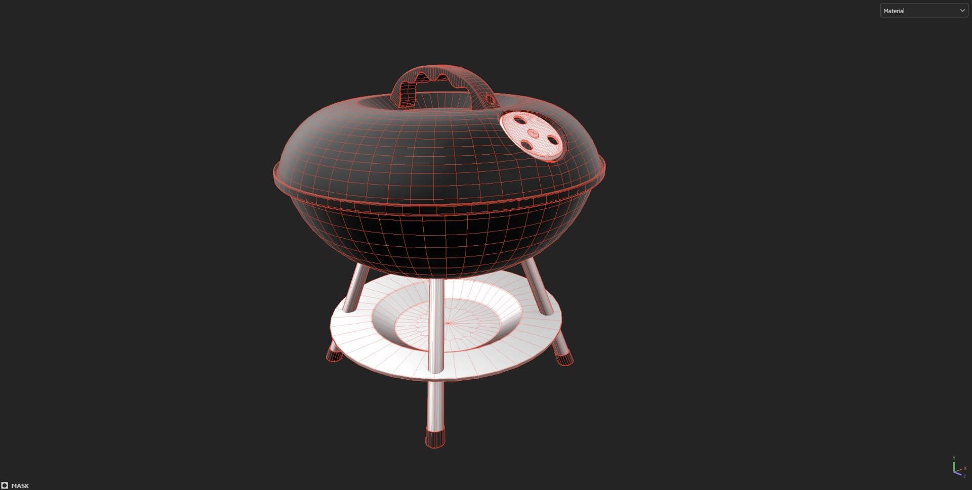Grill 3D Model - TurboSquid 2088288