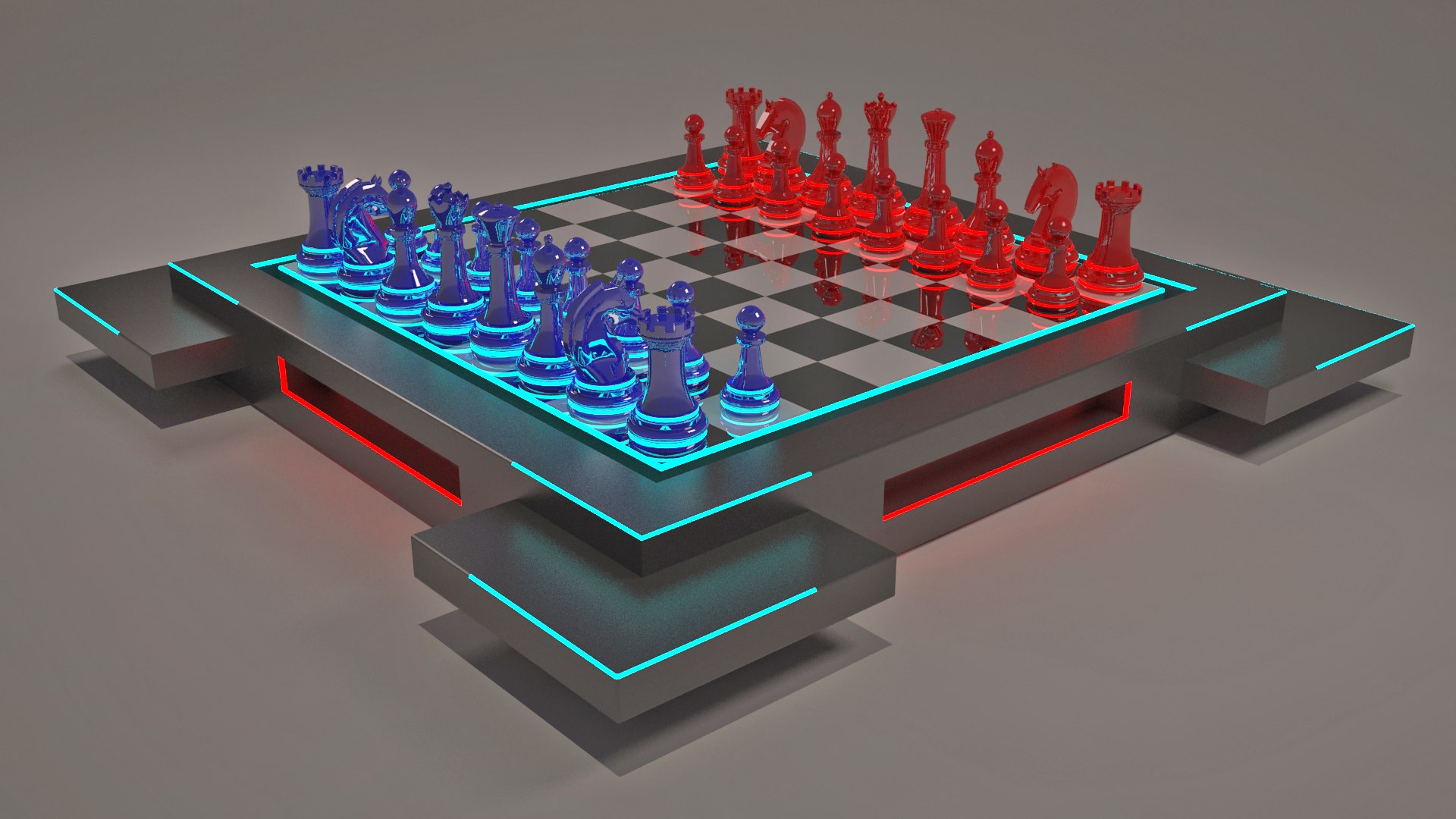 Chess Future 3D Model - TurboSquid 1455397