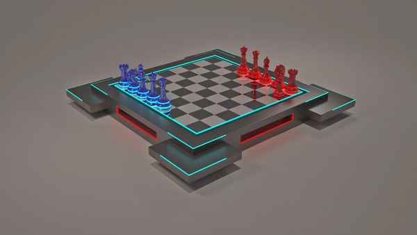 Chess future 3D model - TurboSquid 1455397
