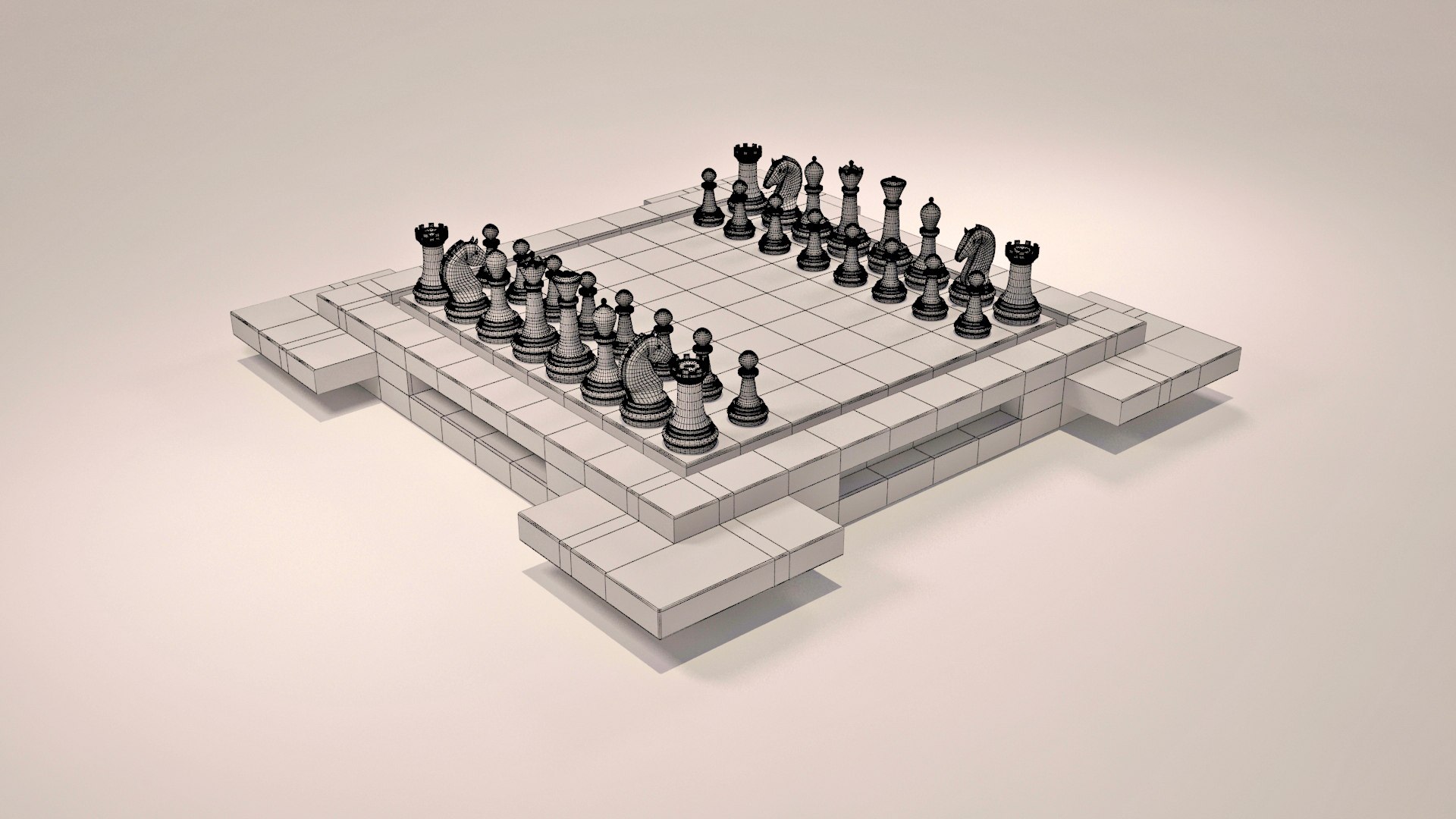 Chess Future 3D Model - TurboSquid 1455397