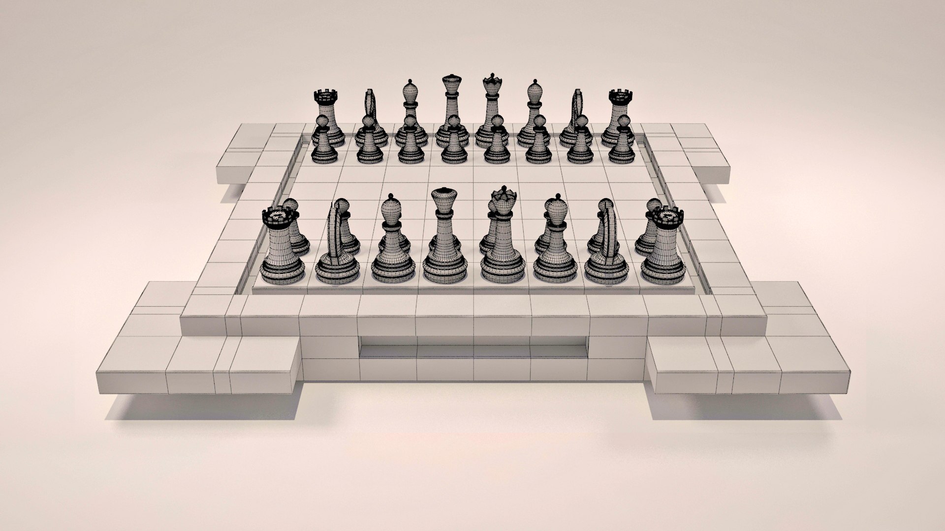 Chess Future 3D Model - TurboSquid 1455397