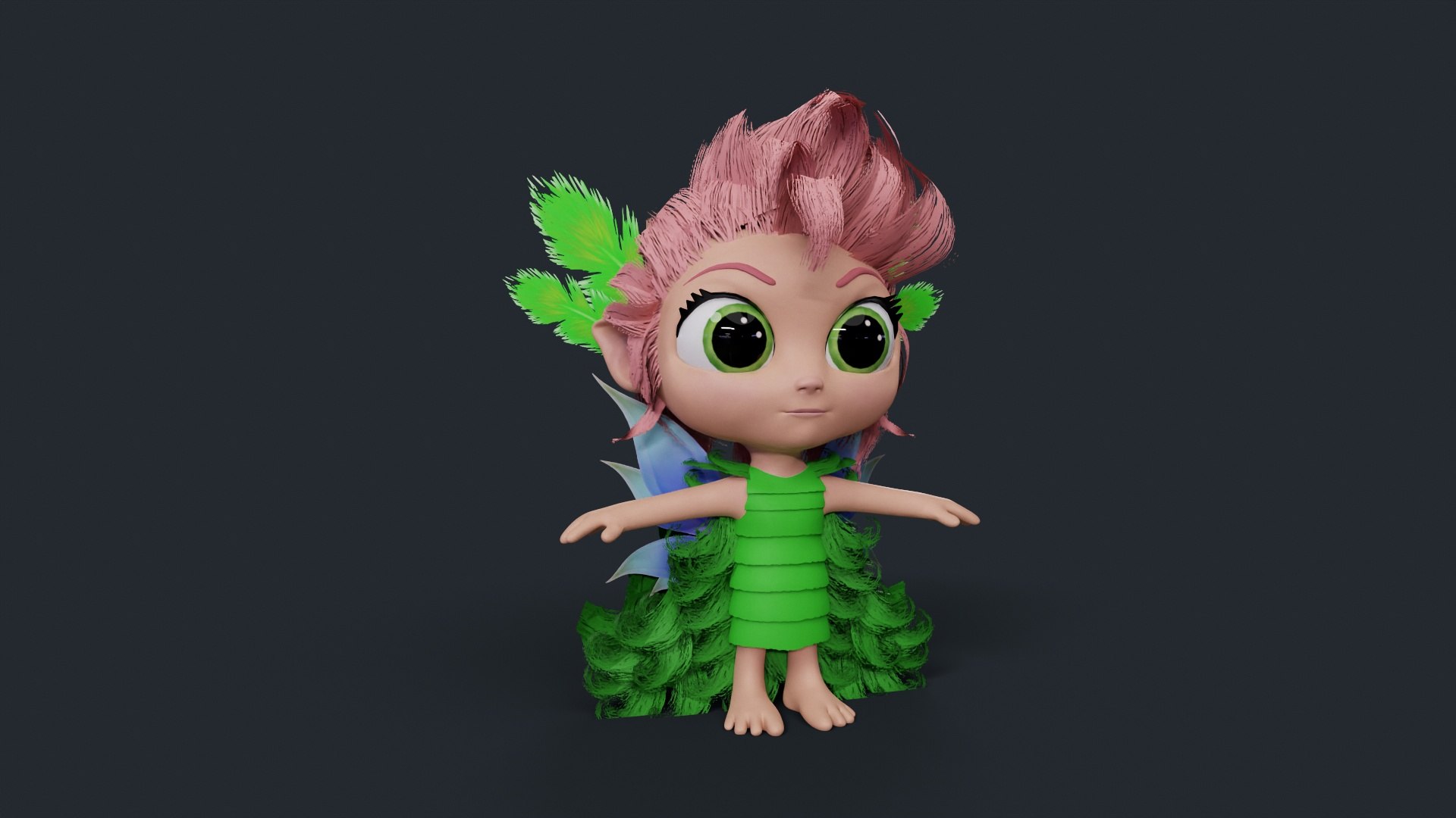 Fairy Character 3D Model - TurboSquid 2182968