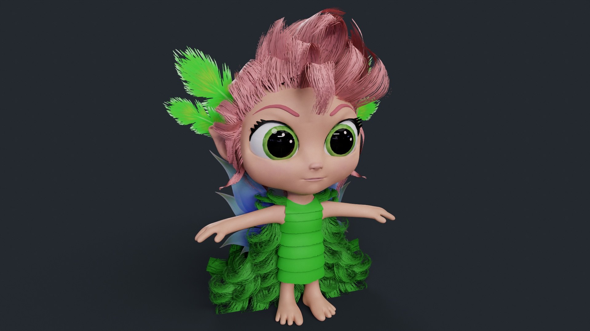 Fairy Character 3D Model - TurboSquid 2182968