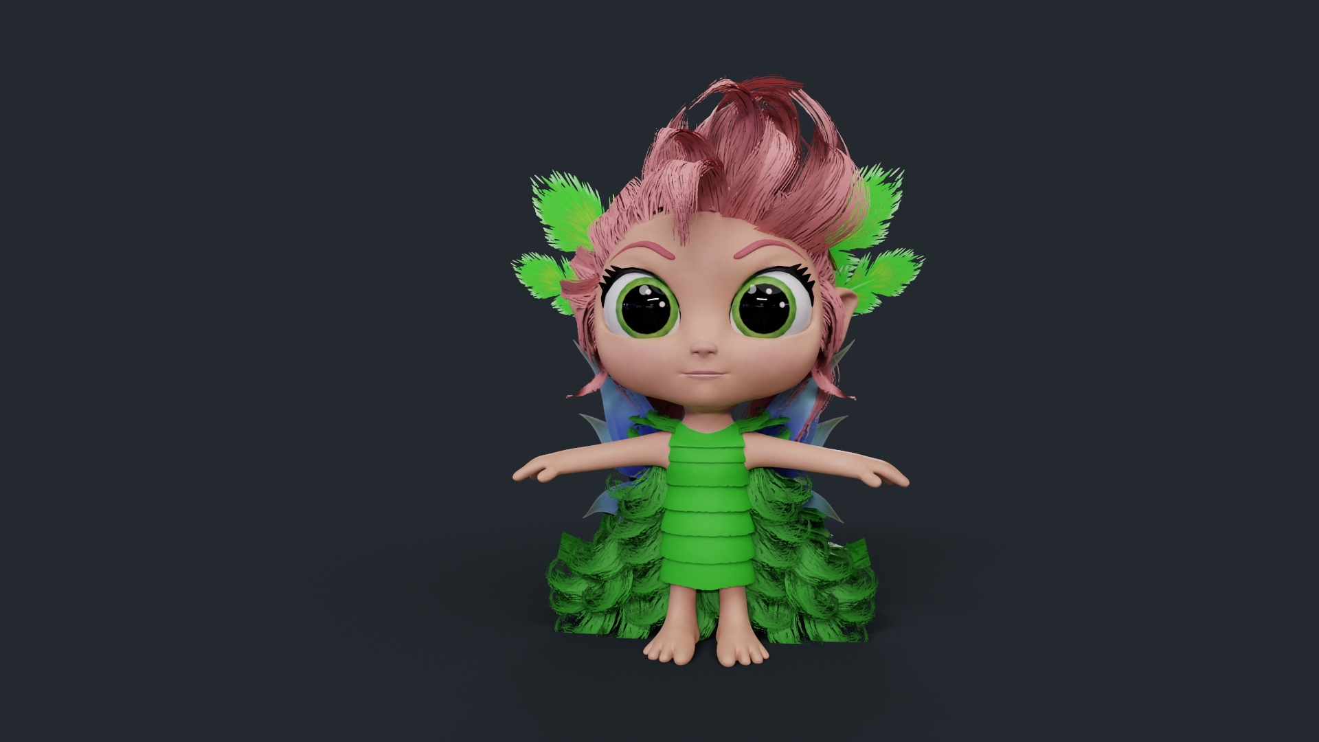 Fairy Character 3D Model - TurboSquid 2182968