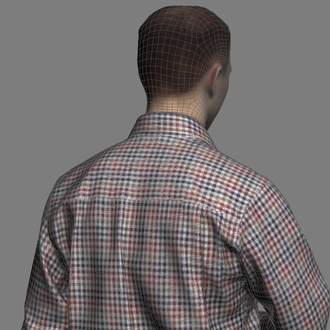 3d Model Realistic Human