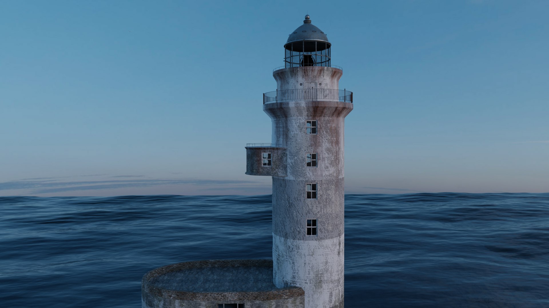 3D Model Aniva Lighthouse - TurboSquid 1719009