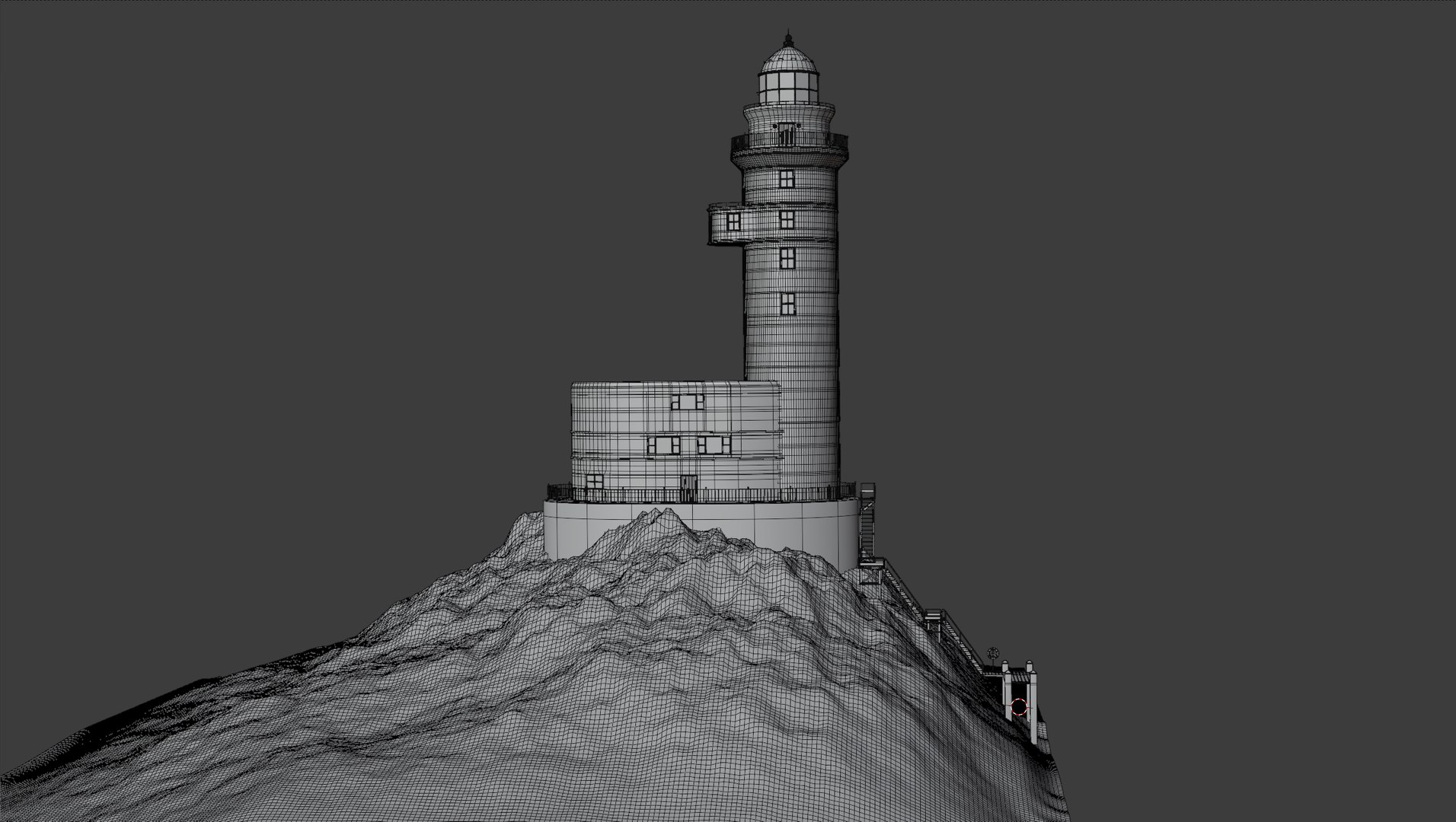 3D Model Aniva Lighthouse - TurboSquid 1719009