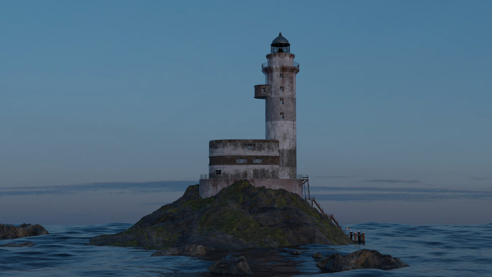 3D Model Aniva Lighthouse - TurboSquid 1719009