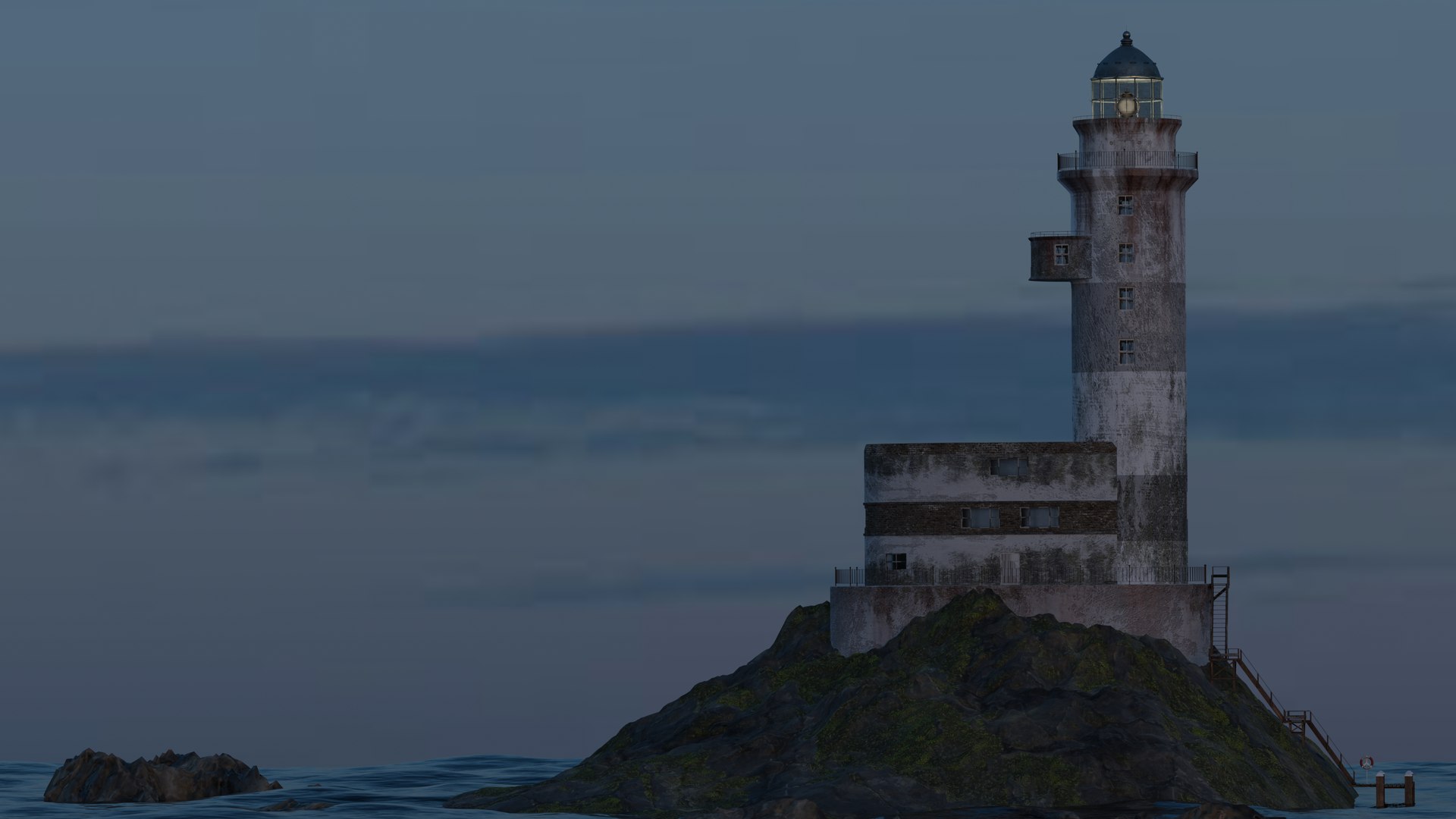 3D Model Aniva Lighthouse - TurboSquid 1719009