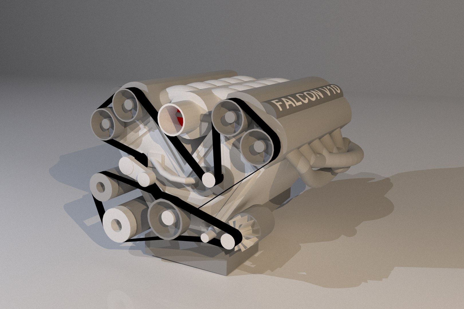 3D Model V10 Engine - TurboSquid 1567408