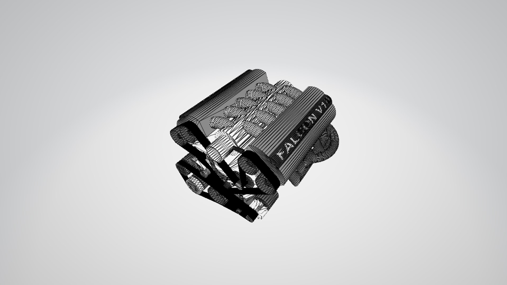 3D Model V10 Engine - TurboSquid 1567408