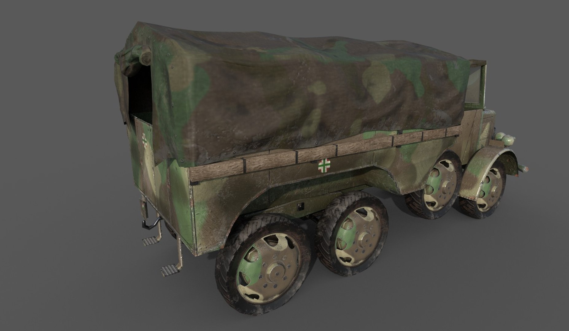 38M Botond Truck 3D Model - TurboSquid 2180695