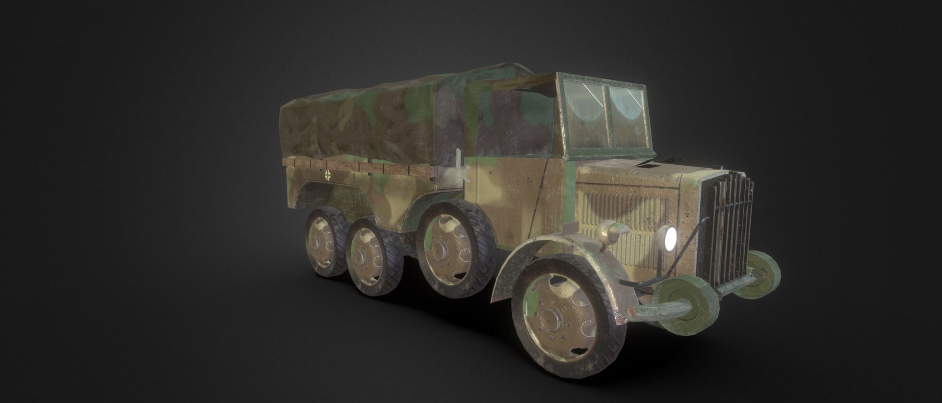 38M Botond Truck 3D Model - TurboSquid 2180695